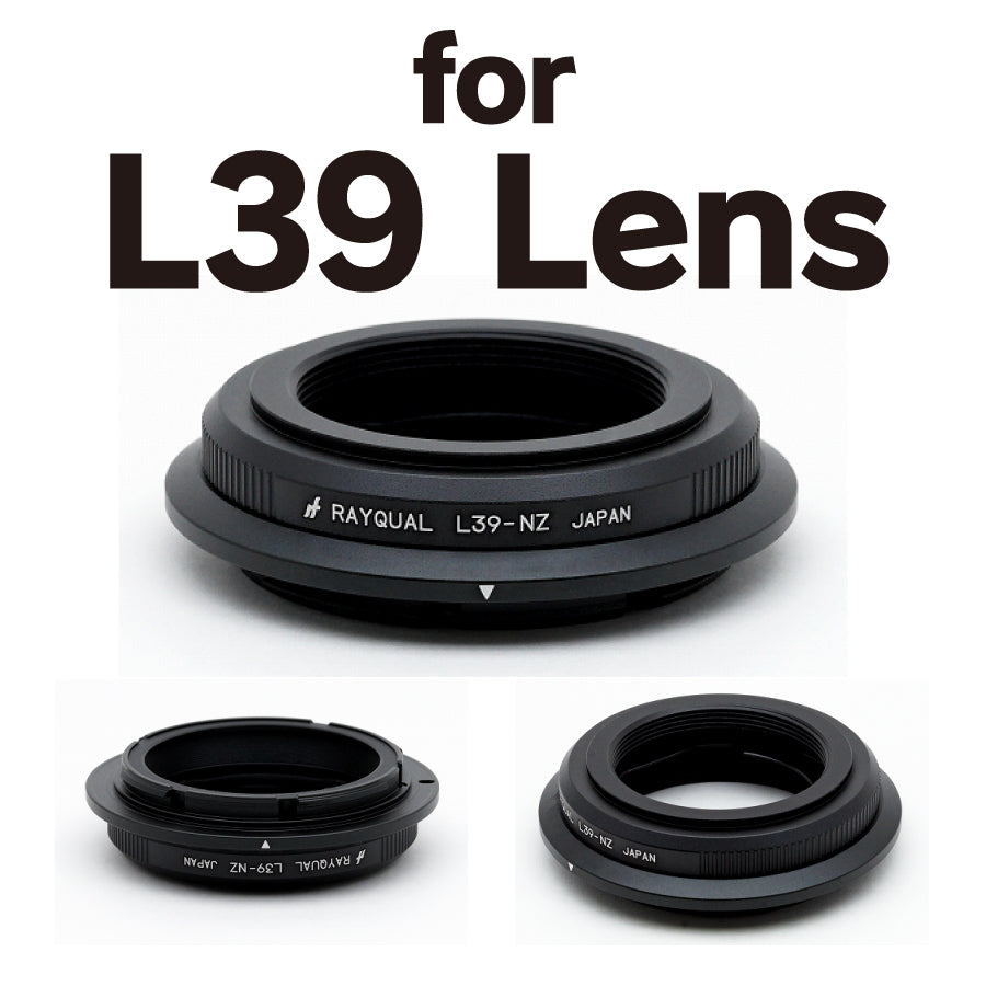[NEW!] Rayqual Mount Adapter for L39-NZ lens – JapanHobbyTool